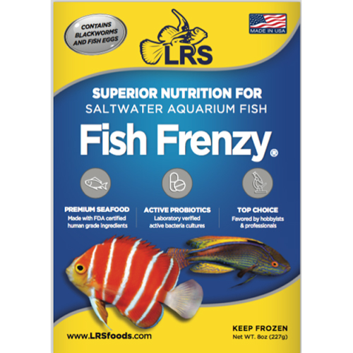LRS Fish Frenzy Frozen 8oz Pack
